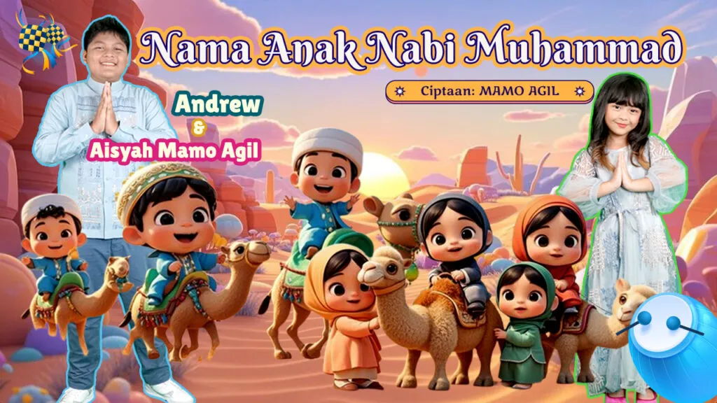 Lagu Religi Anak Terbaru dari Andrew & Aisyah Mamo Agil, Mengenal "Nama ...