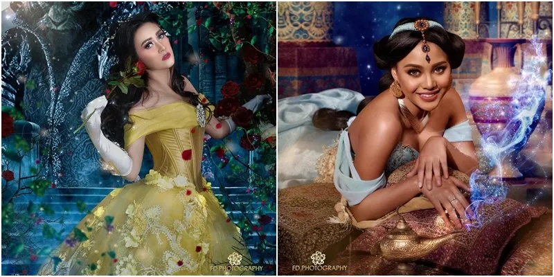 Lakukan Sesi Pemotretan, 12 Artis ini Tampil sebagai Princess Disney ...