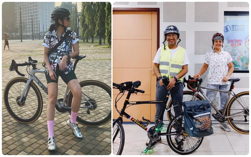 8 Artis yang Hobi Banget Naik Sepeda. Ada yang Sepedaan Jakarta-Bali ...