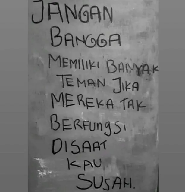 11 Coret-coretan Random di Tembok ini Mengandung Banyak Pesan. Reminder ...