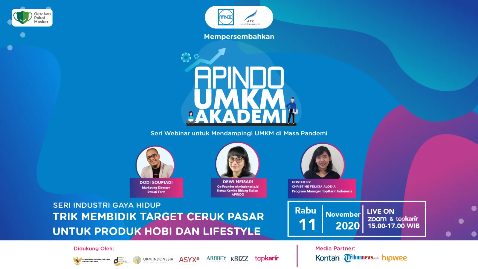 APINDO UMKM Akademi Akan Adakan Webinar "Trik Membidik Target Ceruk ...