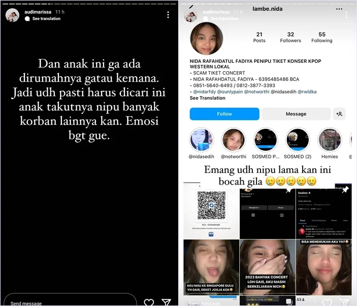 Audi Marissa Kena Tipu Saat Beli Tiket Konser BLACKPINK, Pelakunya ...