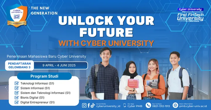Cyber University Buka Penerimaan Mahasiswa Baru, Tawarkan Kurikulum ...