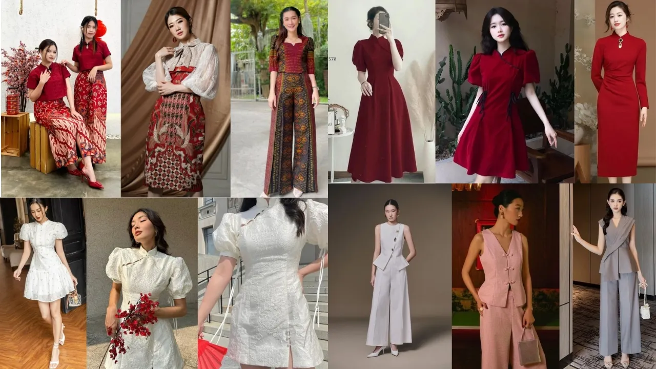 16 Inspirasi Outfit Imlek yang Modern & Elegan, Bikin Penampilan Makin ...