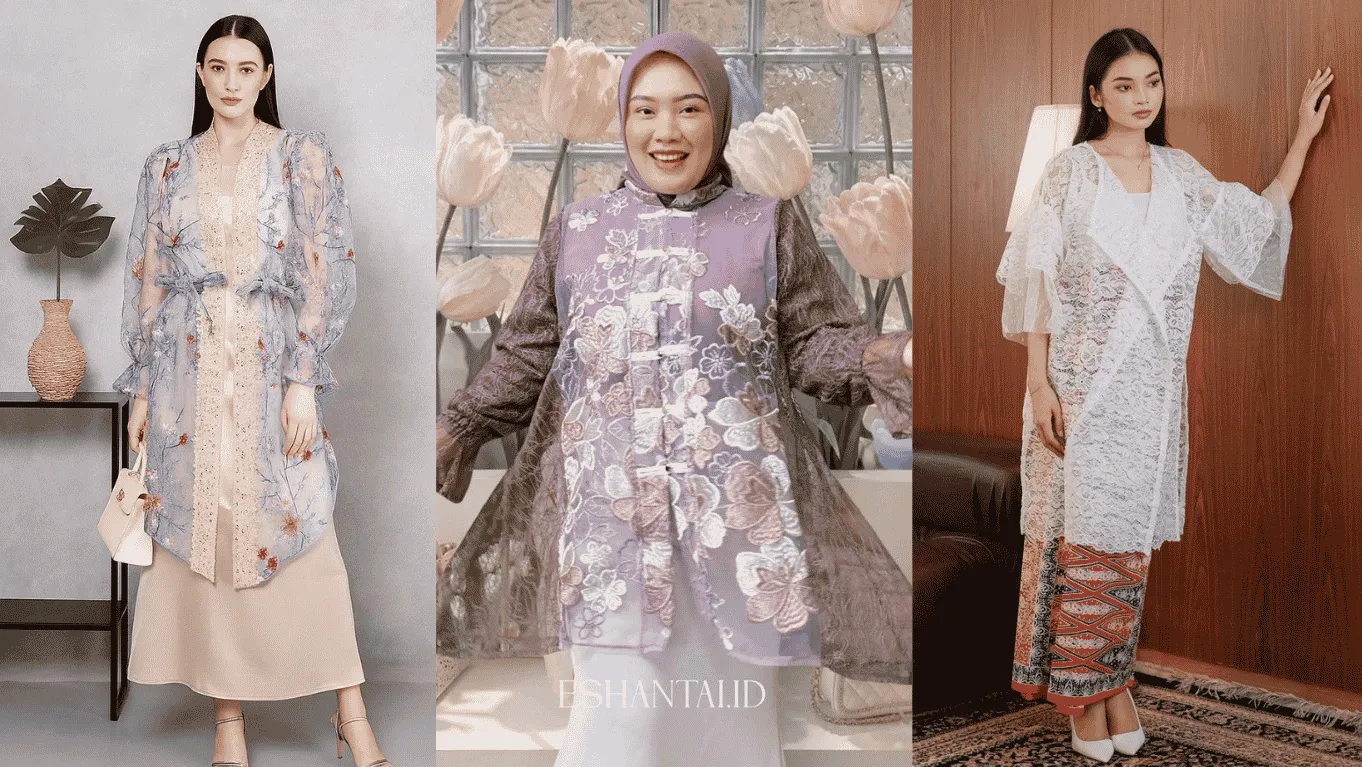 8 Outer Brokat Kekinian yang Modis, Stylish, dan Harganya Terjangkau!
