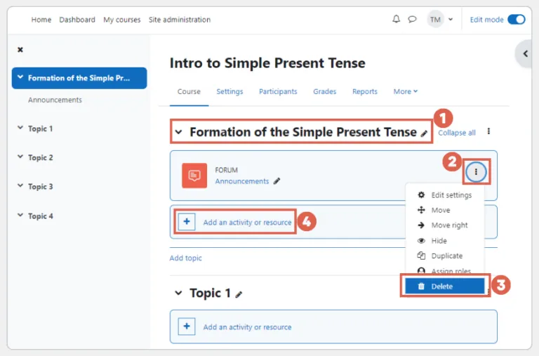 How to Easily Create a Course in Moodle - Tonjoo