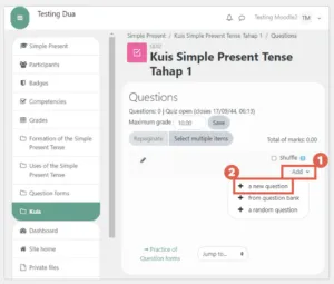 How to Create an Online Exam in Moodle for Beginners - Tonjoo