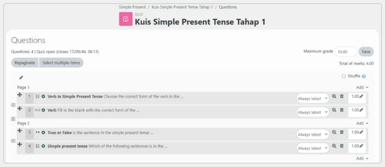 How to Create an Online Exam in Moodle for Beginners - Tonjoo